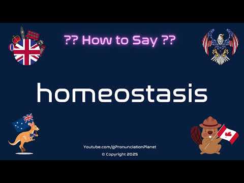 🏠⚖️ How to Pronounce homeostasis? (CORRECTLY) | Pronunciation Planet