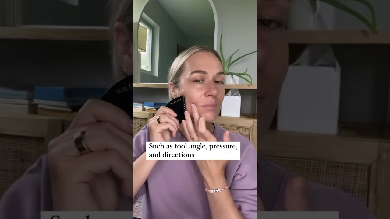 Learn how to #guasha  for beginners #wildling #shorts