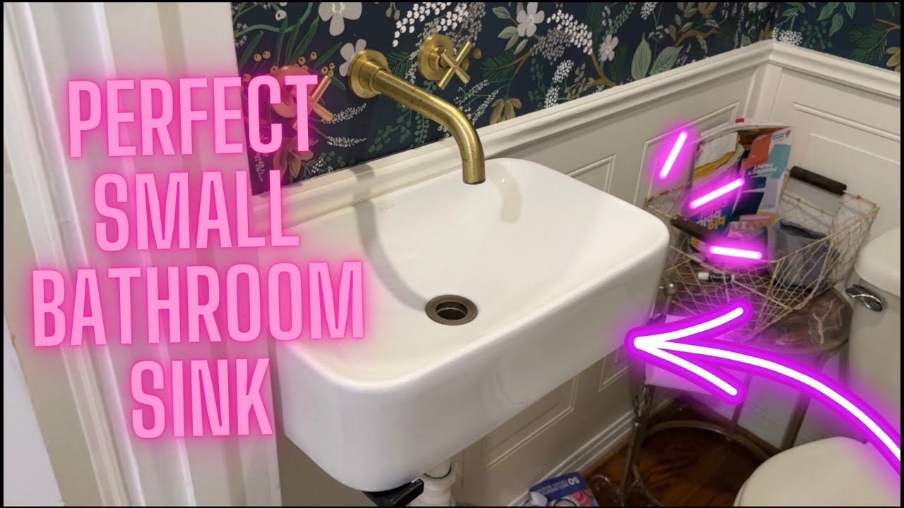 PERFECT Small Bathroom Vanity Sink!