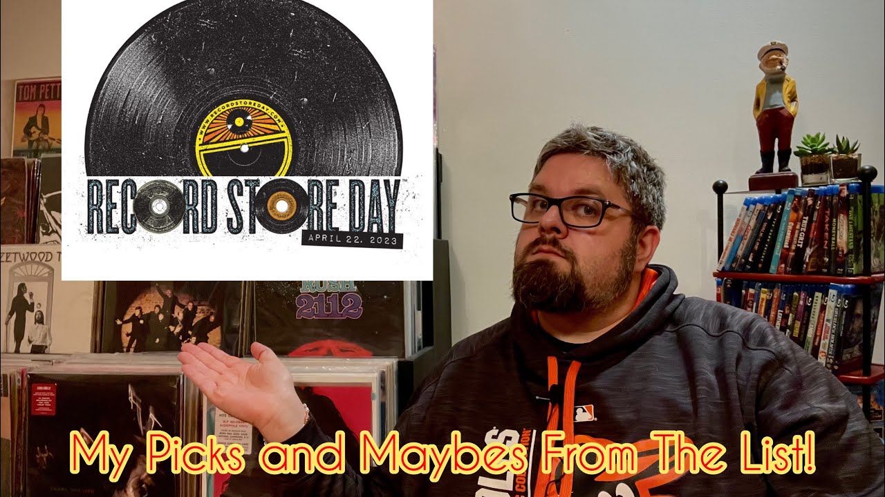 Record Store Day 2023 The List! My Thoughts and Picks #vinylcommunity #rsd #recordstoreday #records