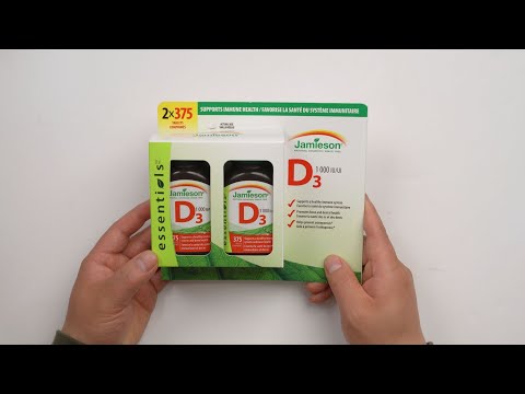 Why you need This: Jamieson Vitamin D3, it is important!
