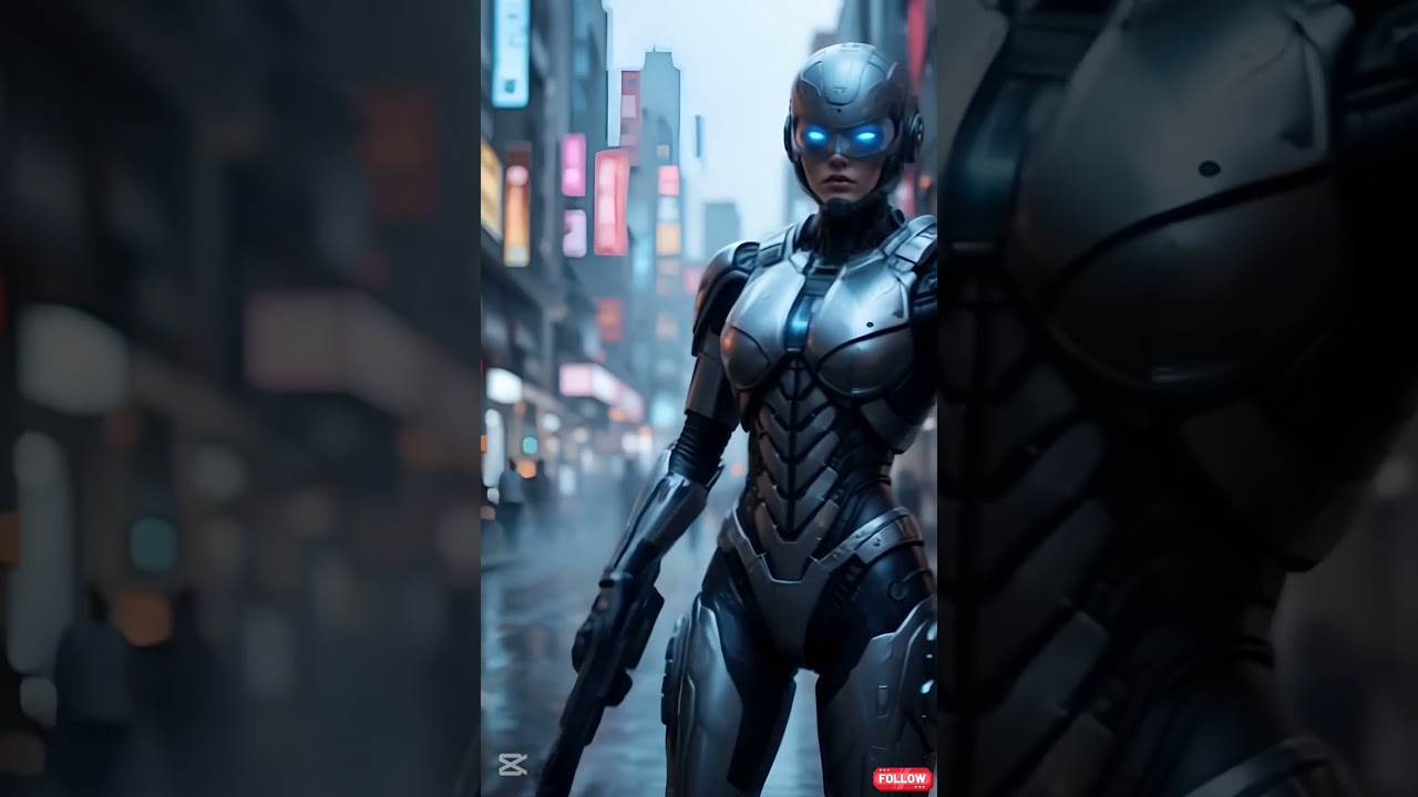 RoboCop Reimagined as a Female! The Ultimate Cybernetic Enforcer | Fan Concept 💥