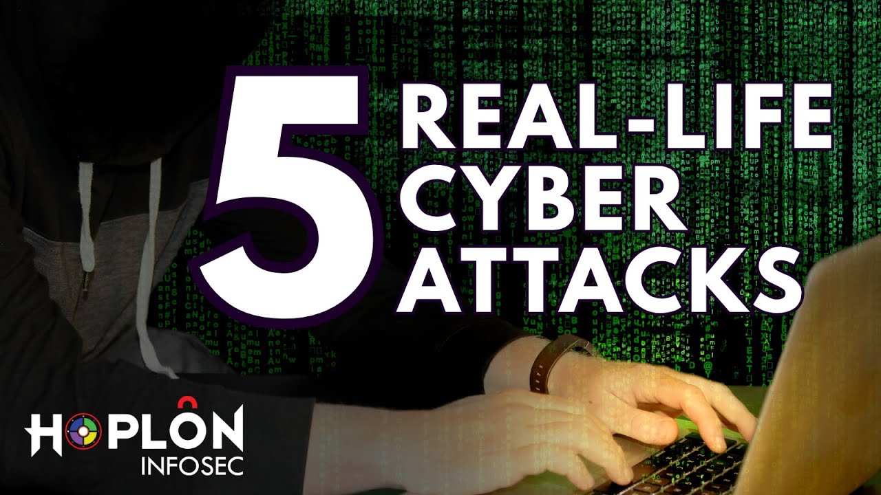 5 Big Real life Examples of Cyber Attacks | Hoplon InfoSec