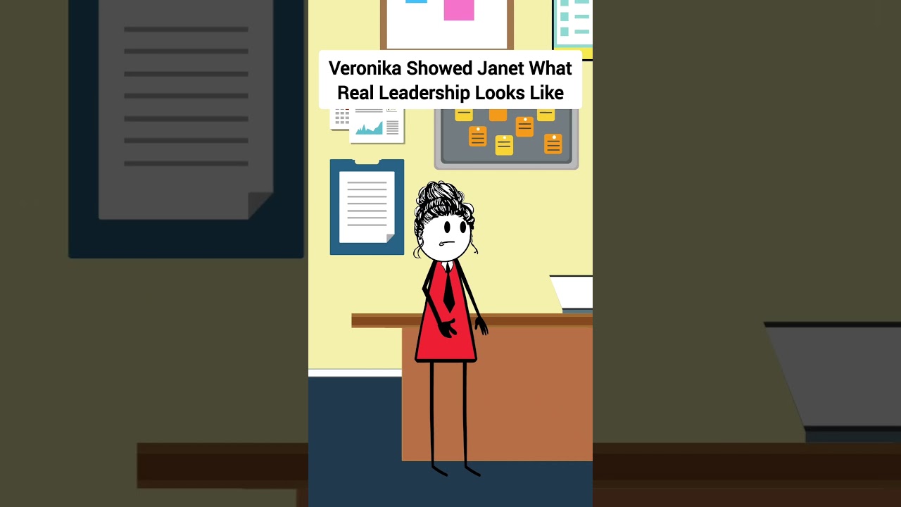 Veronika Showed Janet What Real Leadership Looks Like #corporate #animation #gplus #skits