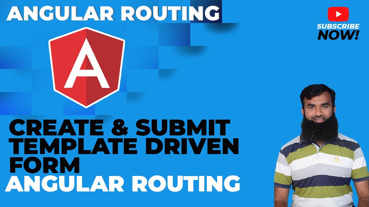 Create & Submit template driven form in Angular  || Angular Tutorial