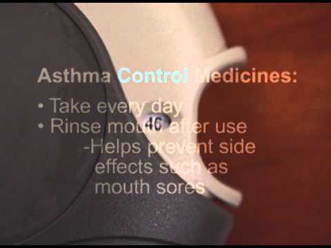 Managing Asthma: Using a Diskus inhaler