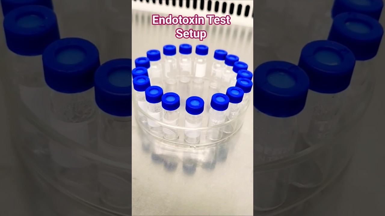 Endotoxin Test Setup | LAL Test | Pyrogen Test