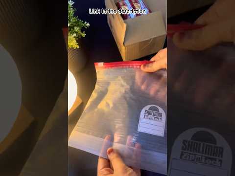 Amazon Finds Zip Lock bags | Shalimar zip n lock | 3 boxes (set of 45) #shorts #trending #viral