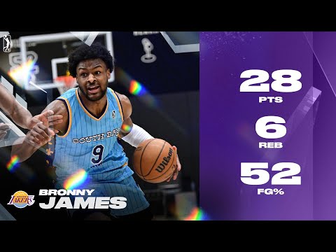 Bronny James WENT OFF for 28 PTS in Dominant Win Over Suns!