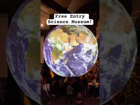 Science Museum London - Free Entry & Full Adventure! 🚀🧪 #shorts #sciencemuseum #london