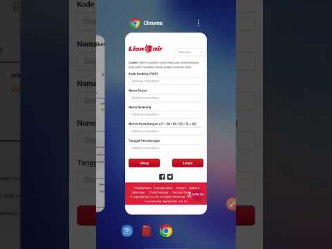 Cara Cetak Tiket Pesawat Asli Lion Air #shorts #shortsvideo #pesawat #lionair