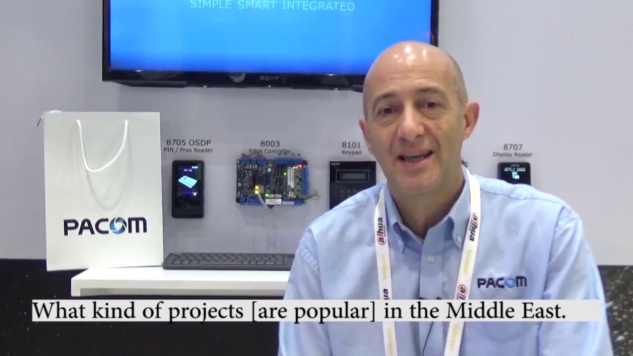 Pacom Systems on the Middle East security market