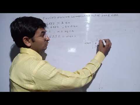 std 10 maths imp by using Euclid's division lemma find HCF of 240 and 6552