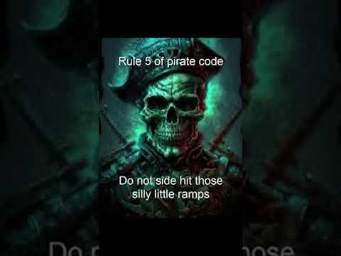 Rule 5 of the Pirate Code #shorts #memes #skeleton #pirates