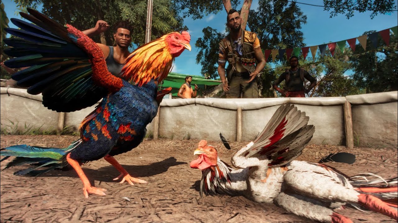 Cockfighting - Far Cry 6 [4K 60 FPS]