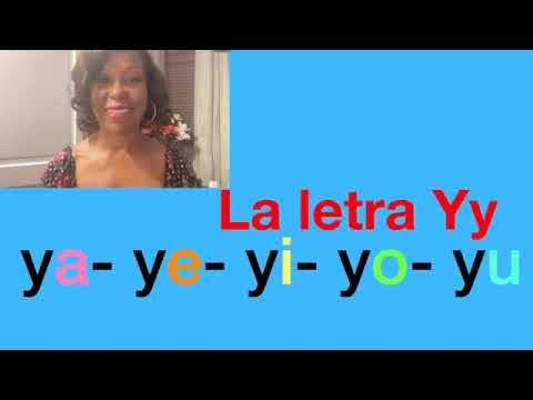 Letra/Letter Yy. Basic Spanish for Kids and beginners. Inglés básico para niños y principiantes