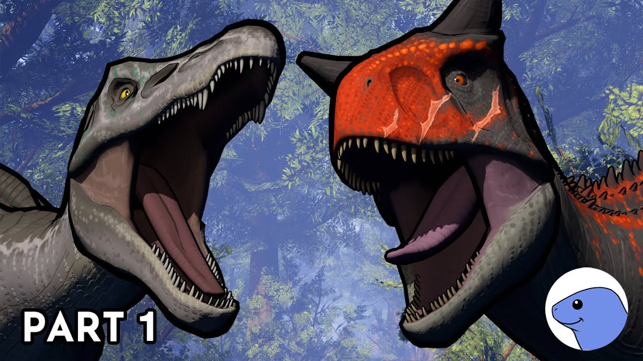 Carnotaurus vs Baryonyx | Animation (Part 1/6)