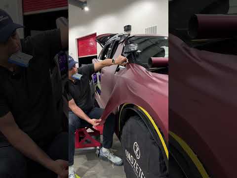 Justin wraps a Audi Q3 Fender with Dry Apply PPF from Inozetek ASMR Style!