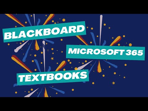 New Student Orientation (Blackboard Ultra, Microsoft 365, and Buying Textbooks)
