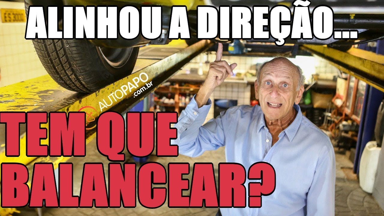 Did you align the steering, do you need to balance it?