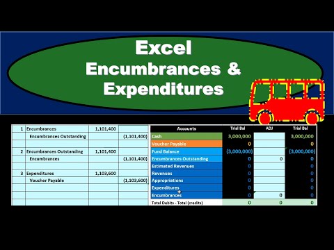 Encumbrances & Expenditures - Governmental Accounting