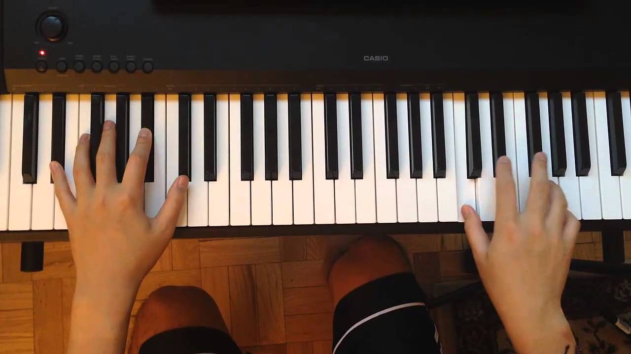 Flares - The Script (Piano Tutorial)