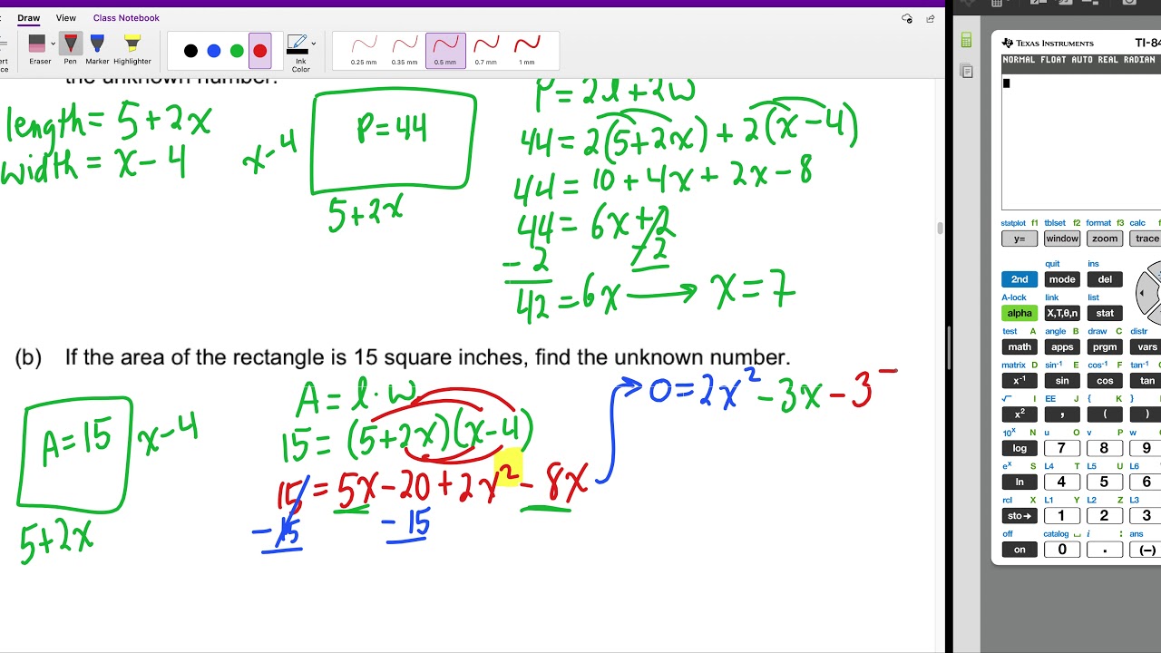 Alg 1 Unit 7 Notes p12