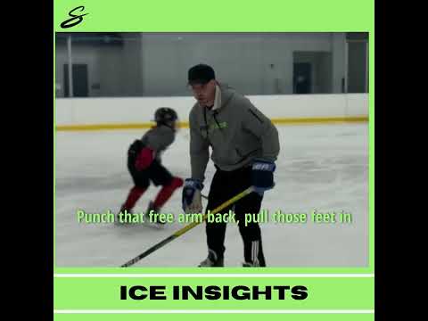 Ice Insights - Coach Alex skating with players