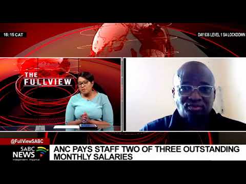 ANC staff members finally paid their salaries as we head towards Christmas:  Mvusi Mdala