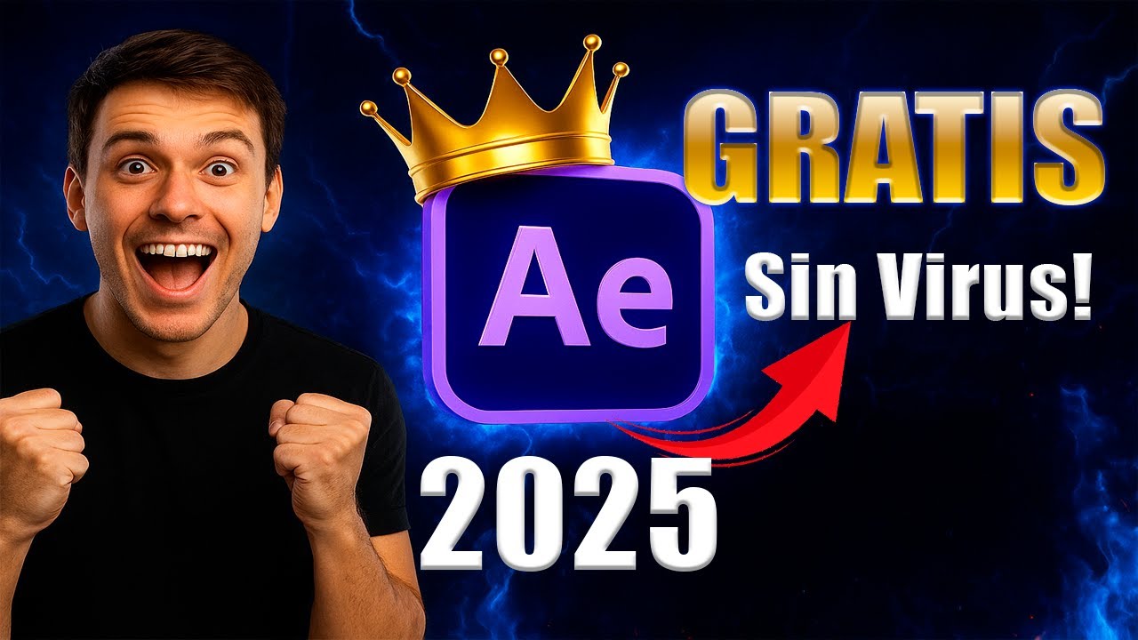 ✅ Descargar After Effects 2025 GRATIS en Español | Tutorial Educativo Oficial