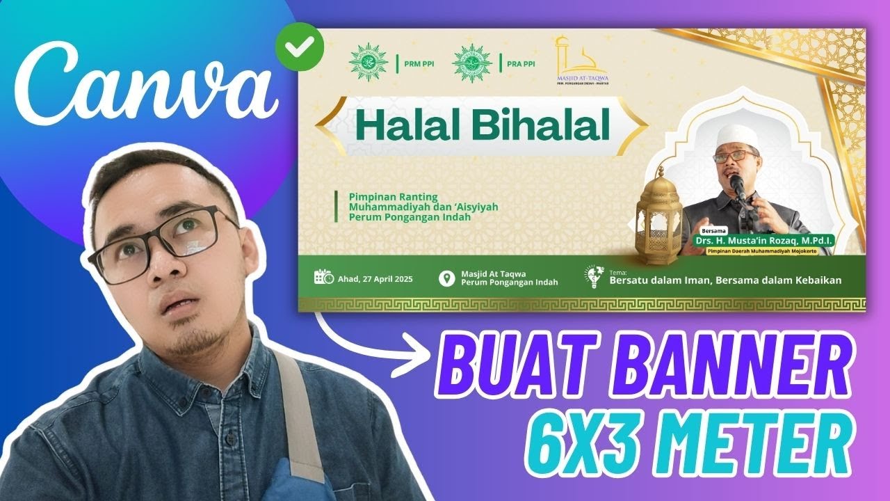 Cara Desain Banner di Canva Agar Tidak Pecah Saat Dicetak! 🖨️