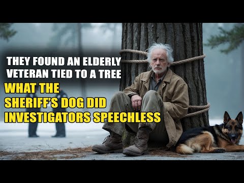 They Found an Elderly Veteran Tied to a Tree — What the Sheriff’s Dog Did Investigators Speechless