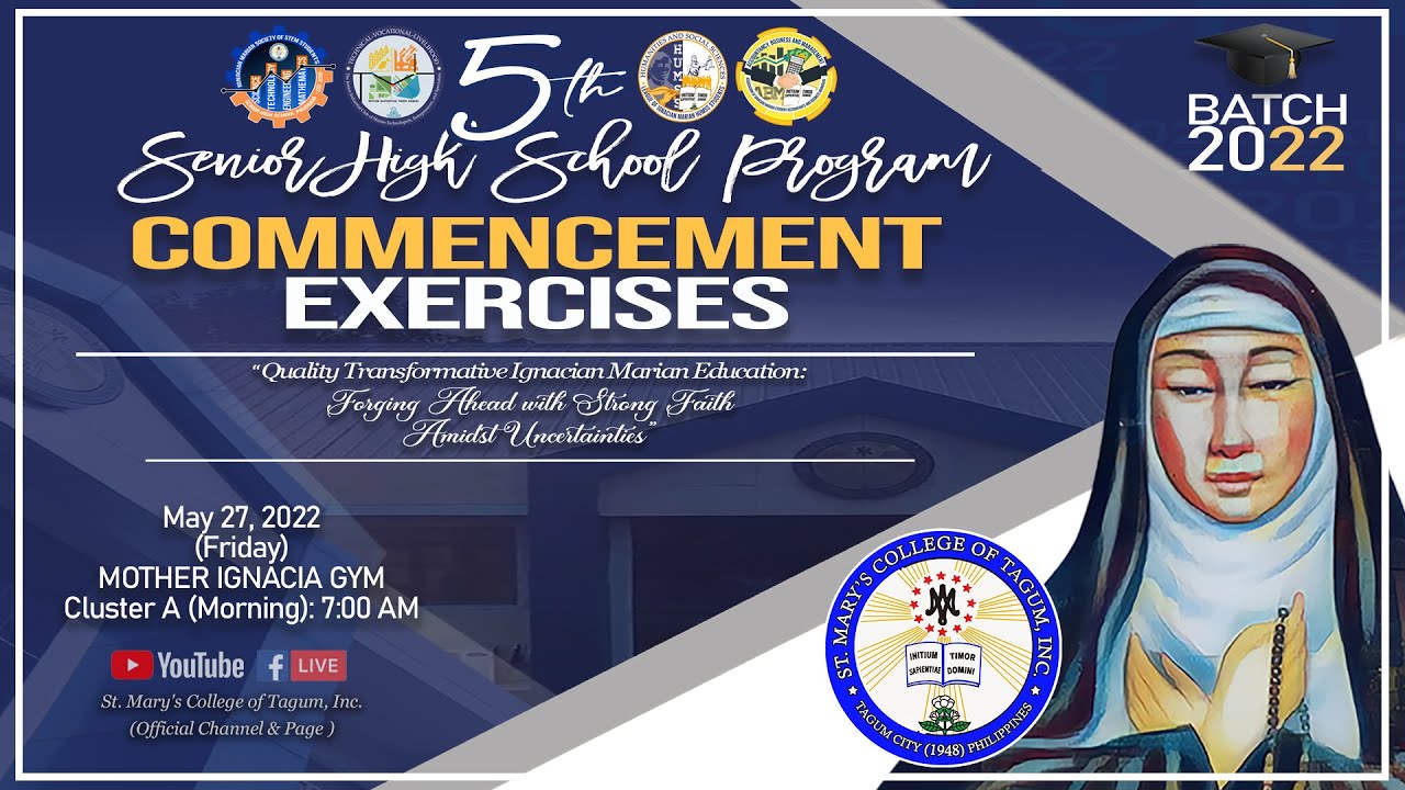 5TH SENIOR HIGH SCHOOL PROGRAM COMMENCEMENT EXERCISE | CLUSTER A