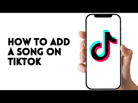 HOW TO ADD A SONG ON TIKTOK
