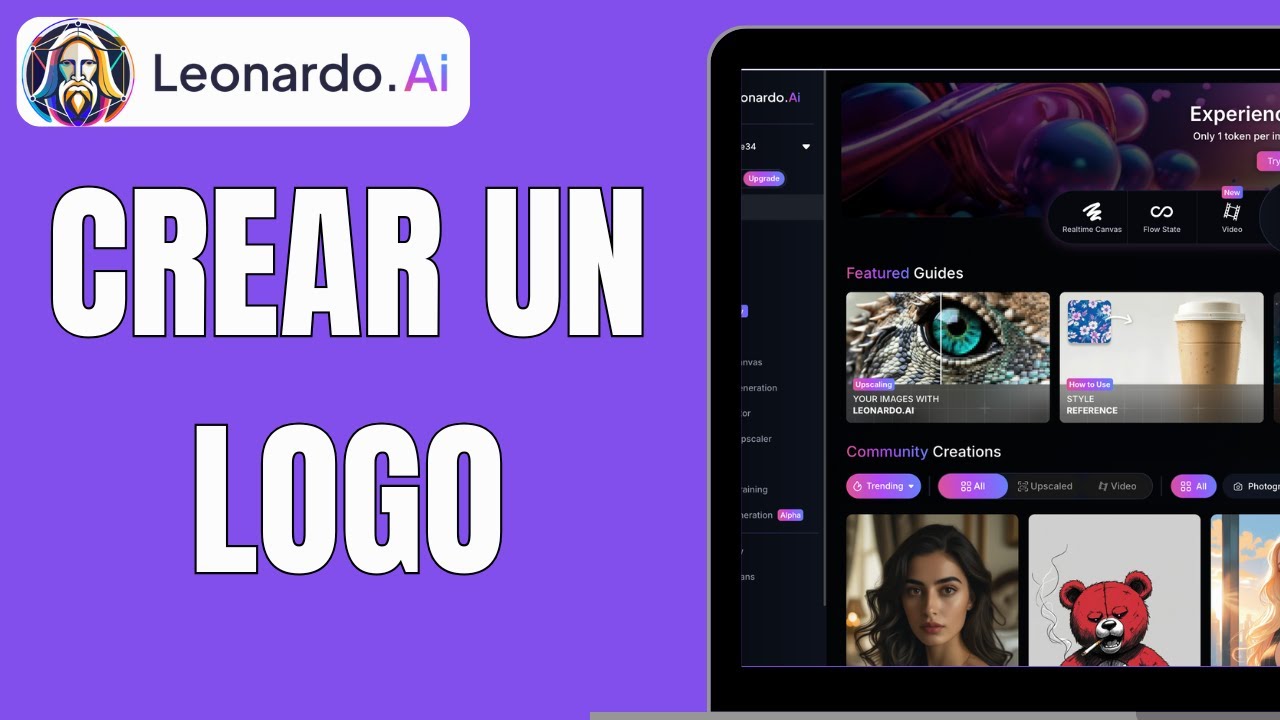 Como Crear un Logo en Leonardo AI