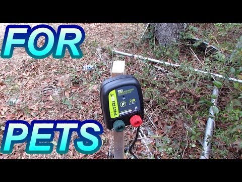 DIY Patriot PE2 Electric Fence For Pets