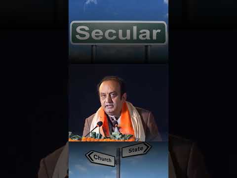 The Meaning of Secular | Sudhanshu Trivedi 🔥 #sudanshutrivedi #bharat #secularism #liberal #congress