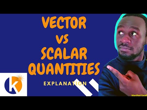 What is the difference between Scalar Quantities and Vector Quantities - Kisembo academy