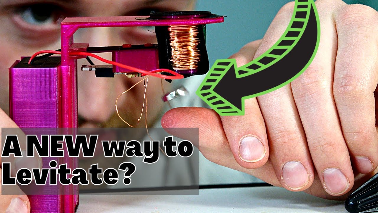 3D printed levitation. DIY build of electromagnetic levitator.