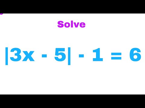 how to solve absolute value equations algebra 2 - Quick & Easy