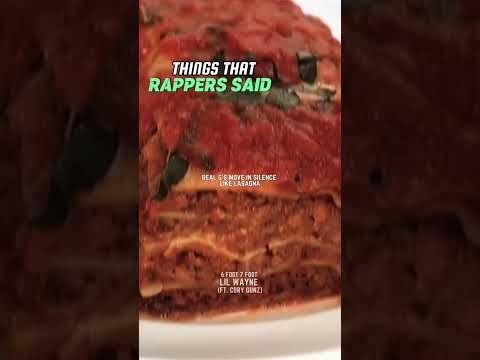 What does Lil Wayne mean? Real G’s move in silence like lasagna 🤷♂️