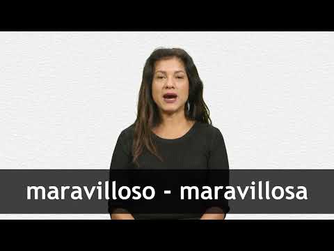 Traducción en inglés de “MARAVILLOSO” | Collins Diccionario español-inglés