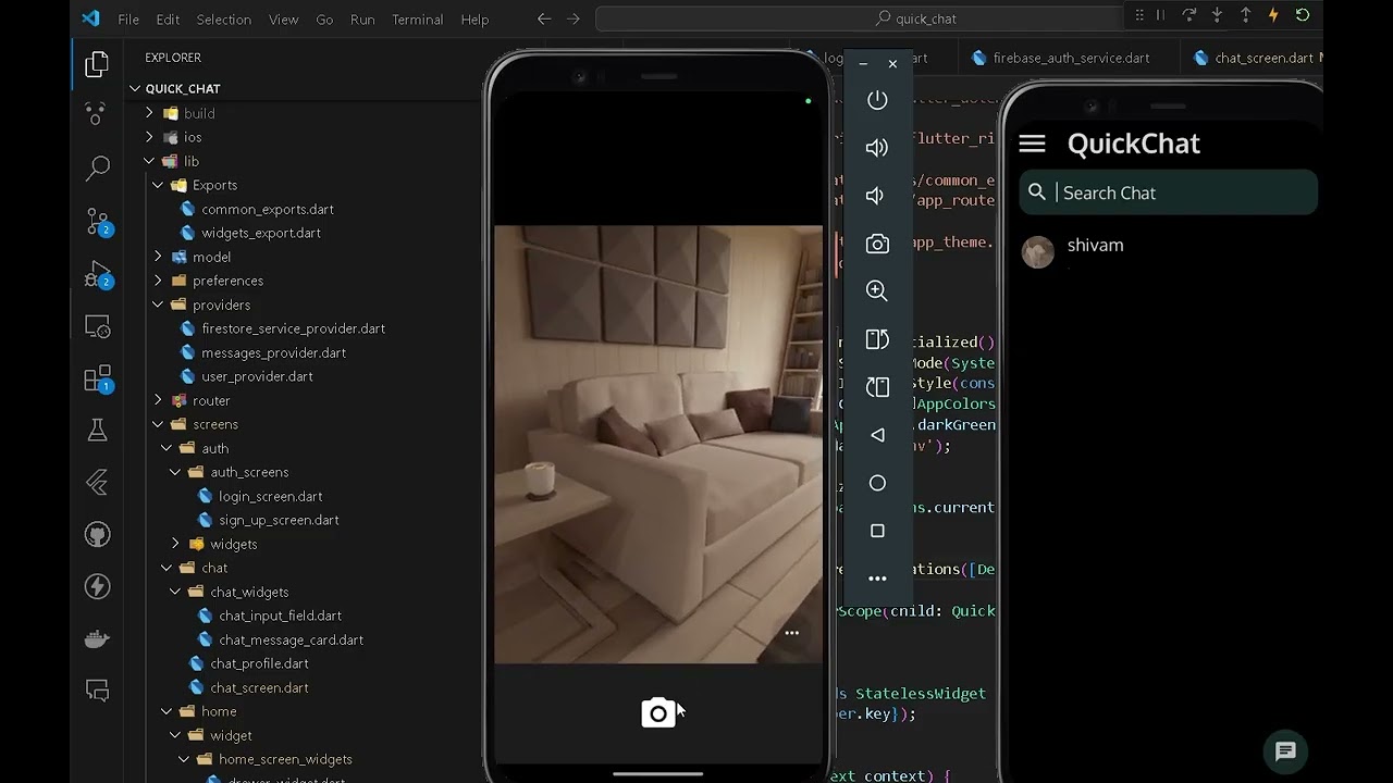 Simple Chat App with Firebase Authentication | Flutter Tutorial