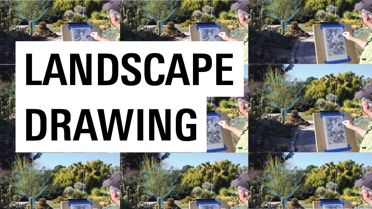 Design and Value Layout in Landscape Drawing | With Gary Geraths | Otis College of Art and Design