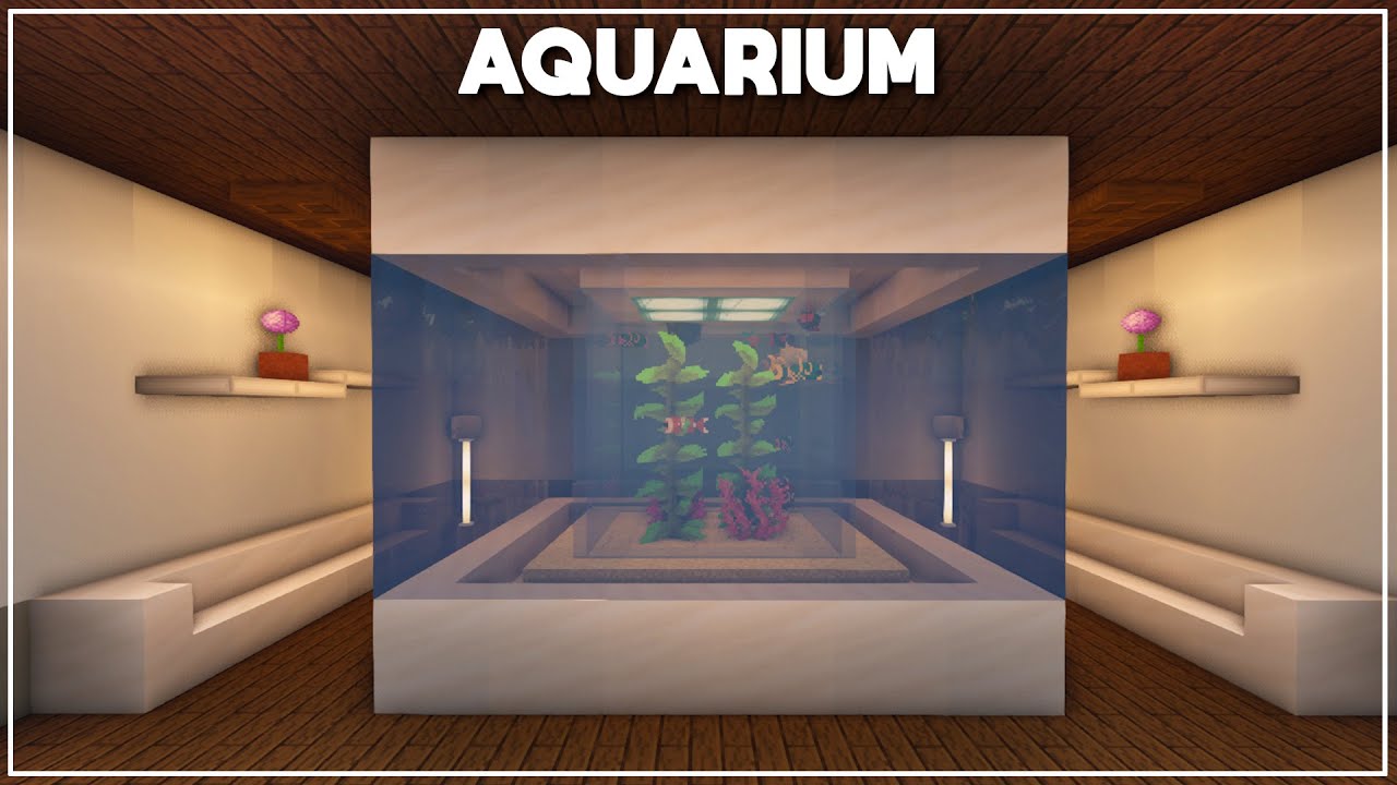 Minecraft: How to Build an Aquarium [Tutorial] 2020