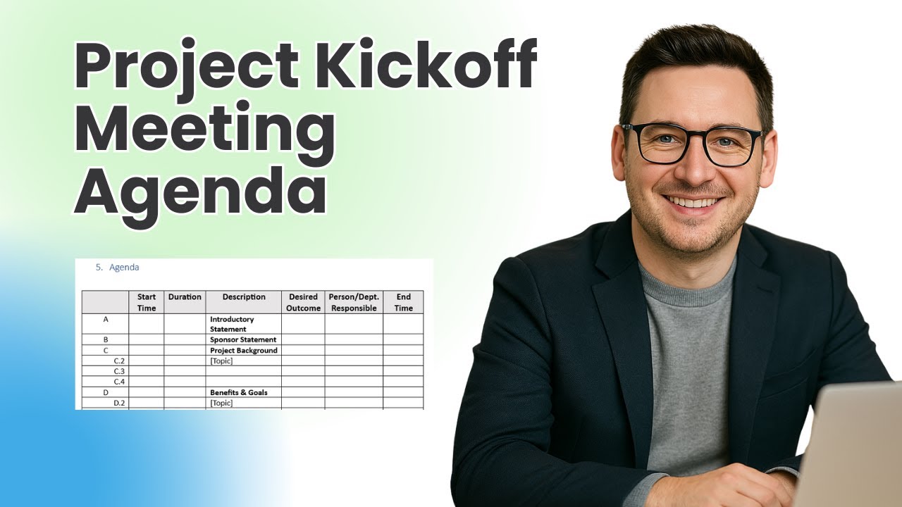 Project Kickoff Meeting Agenda [Template & What To Include]