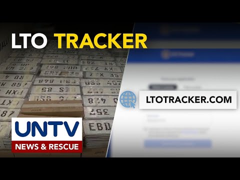 Tracker para sa plaka at lisensya, available na - LTO
