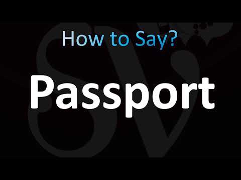 How to Pronounce Passport (CORRECTLY!)