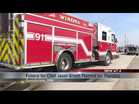 Funeral for Goodview Fire and Rescue Chief Jason Gruett planned for Thursday