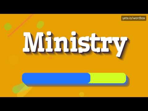 MINISTRY - HOW TO PRONOUNCE IT!? (HIGH QUALITY VOICE)